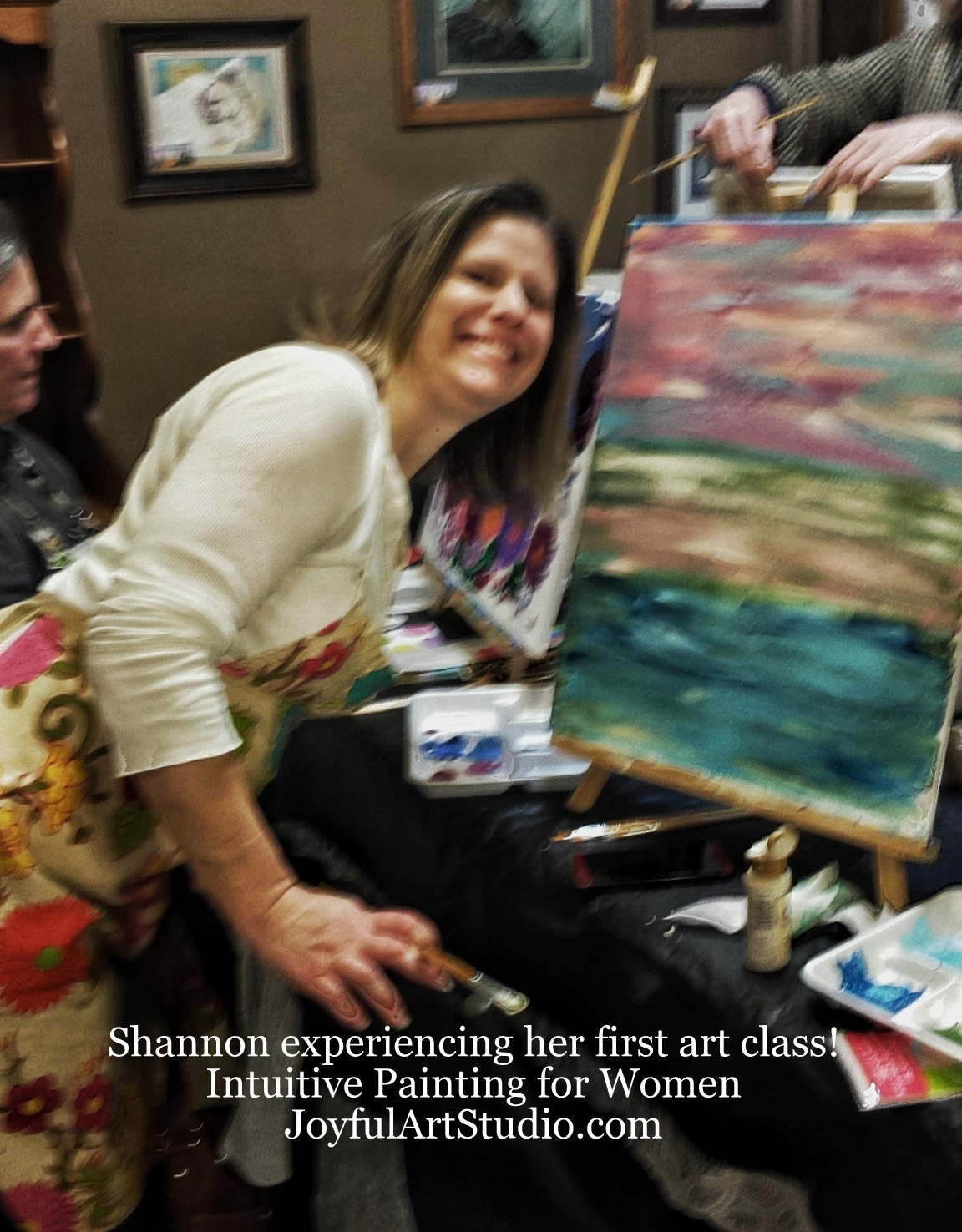 Creating your way to Joy! Painting & Personal Growth Series | Joyful Arts Studio